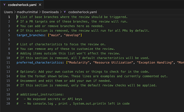 CodeSherlock.AI - AI-Powered Code Analysis